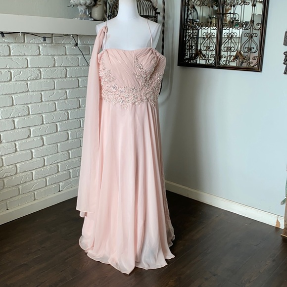 VM | Dresses | Vm Collection Blush Mother Of The Bride Dress 8 New With ...